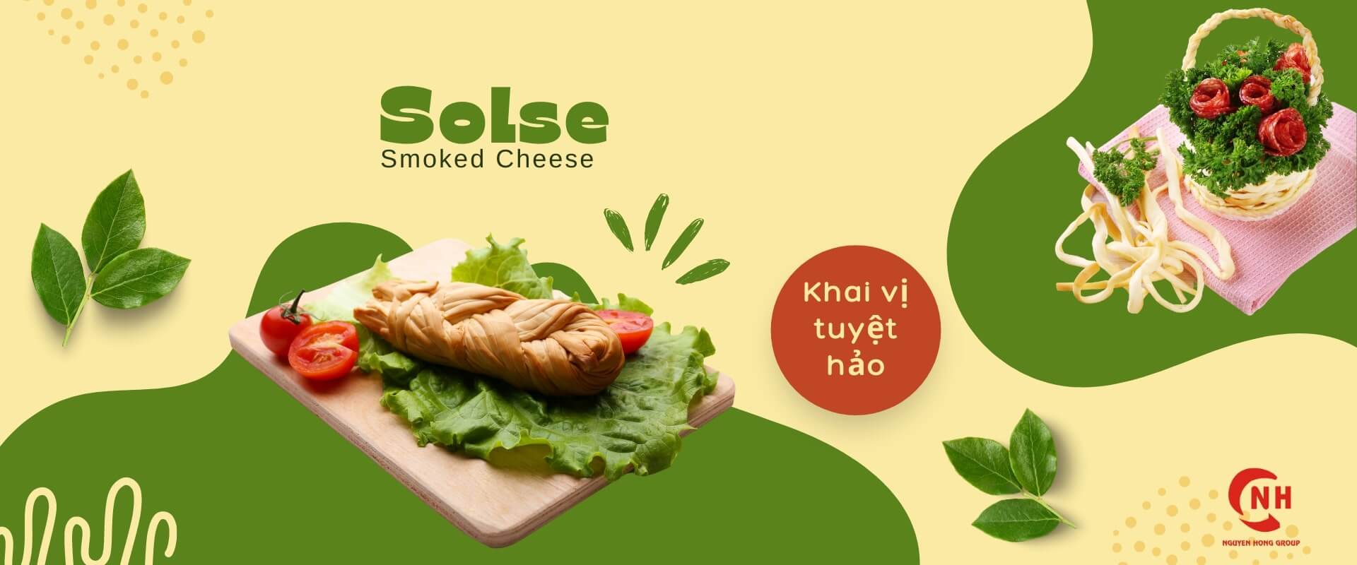 Trang chủ - SOLSE - Phô mai Hun khói